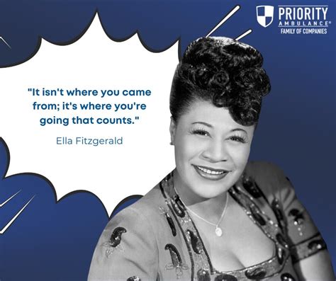 Ella Fitzgerald Quote Ella Fitzgerald Portrait And Quote Ella