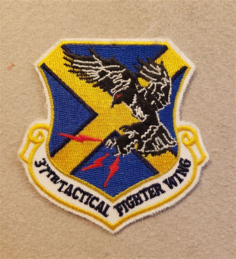 37th Tactical Fighter Wing Patch Bunkermilitary