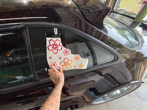 Holographic Car Decal Jdm Peeper Sticker Skeleton Car Decal Windsheild Banner Lurking Class