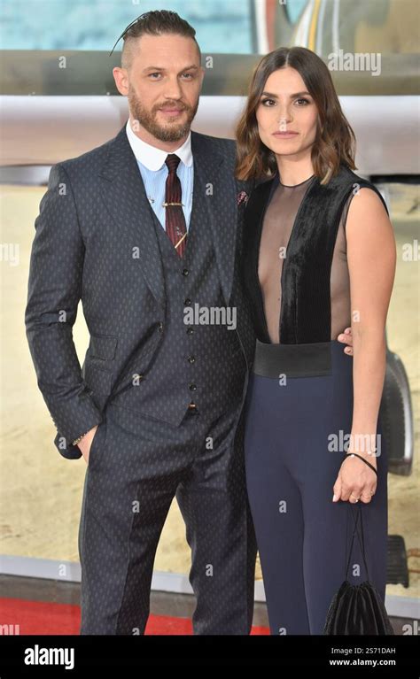 Tom Hardy Charlotte Riley Dunkirk World Premiere Odeon Leicester