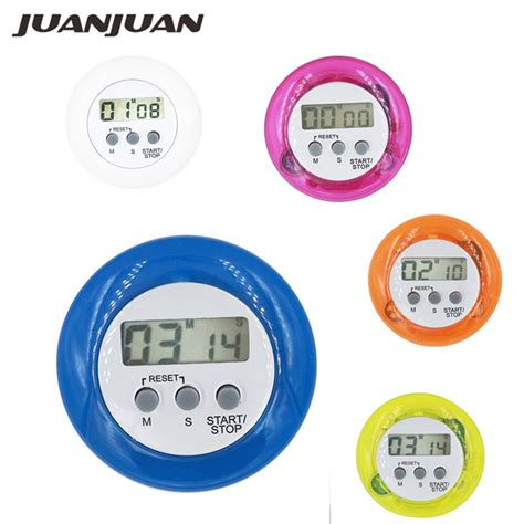 Multi Plastic Kitchen Timer Round Electronic Timer Grandado
