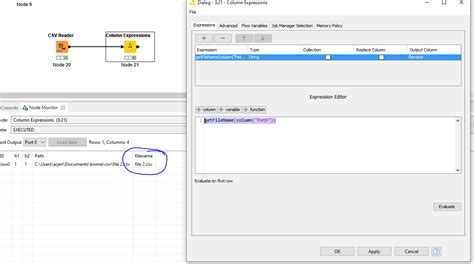 How To Read Files In A Loop And Append A Column That Specifies The File Knime Analytics