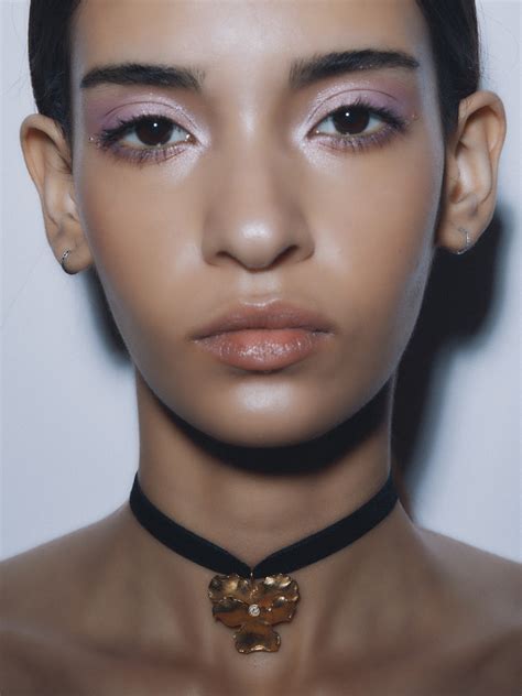 Mini Hoop Earring In White Gold With White Diamonds Madina Visconti