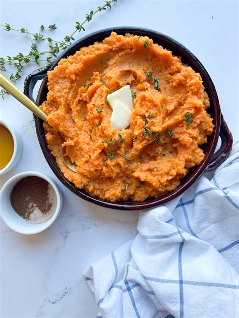 The Best Thanksgiving Mashed Sweet Potatoes Video Suburban Simplicity