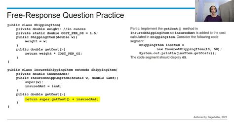 [apcsa] probably a simple question though why do you use super and not super in this