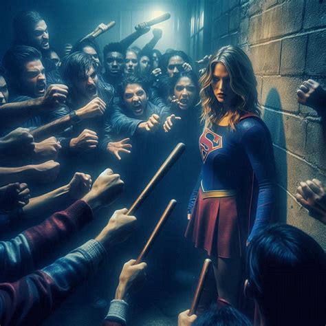 Supergirl Is Trapped By Hoffman666 On Deviantart
