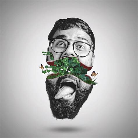 Slice Face Manipulation Art By Jsnegi On Dribbble