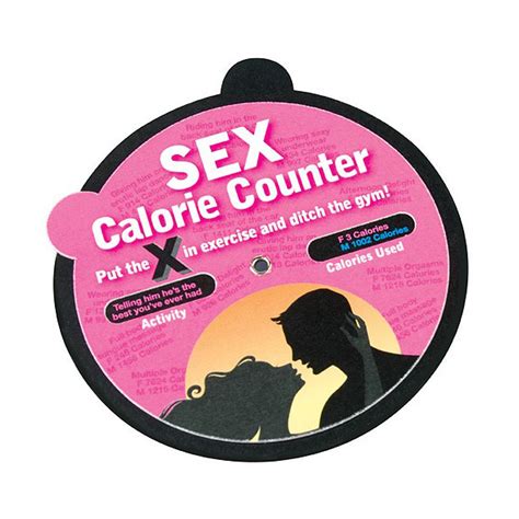 Sex Calorie Counter T Henstuff