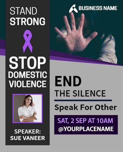 Domestic Violence Flyer Templates Easy Flyer Design Ideas
