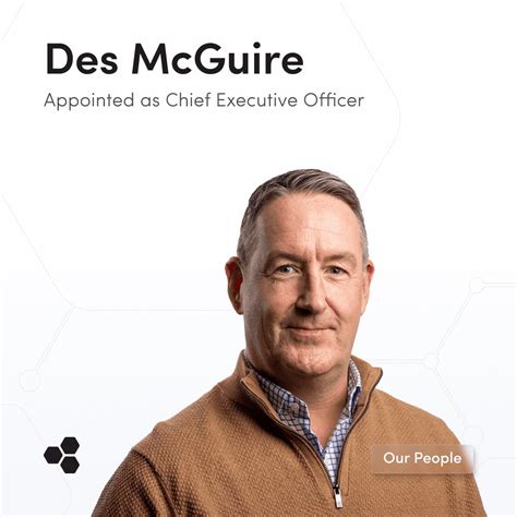 Leadership Appointments Des Mcguire Promoted To Ceo Declan Gildea Appointed Coo