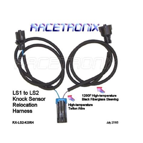 Racetronix Ls1 To Ls2 Knock Sensor Plug N Play Conversion Harness