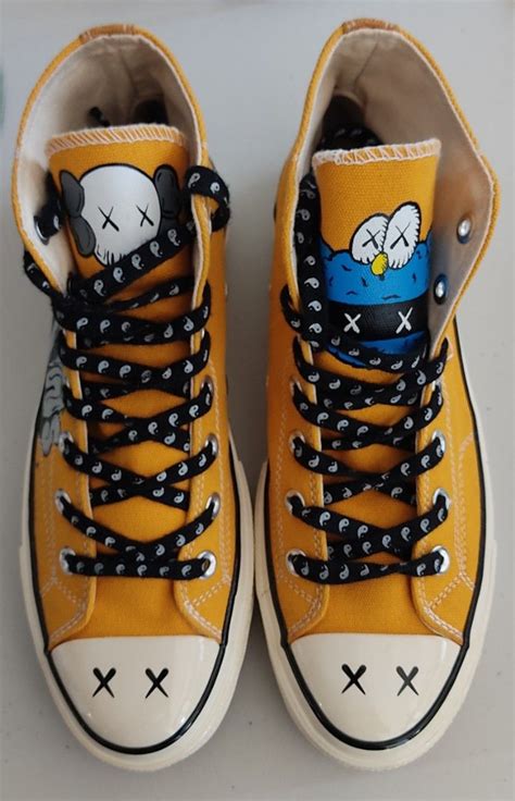 Converse X Kaws High Cut On Carousell