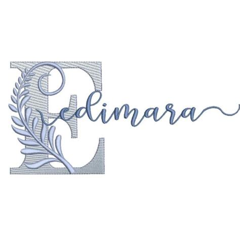 Matriz De Bordado Monograma Nome Edimara 𝐛𝐚𝐳𝐚𝐫 And 𝐜𝐢𝐚