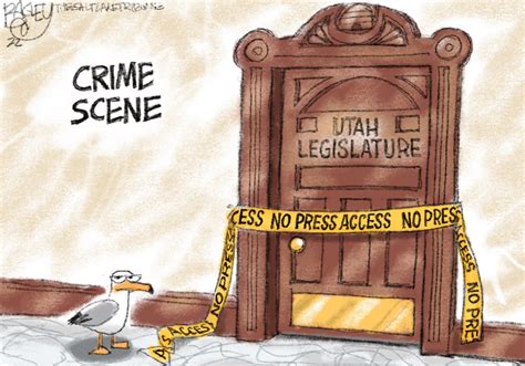 Crime Scene Cartoons