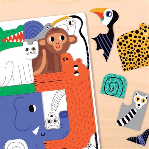 Jungle We Go Together Puzzle Texas Bookman Wholesale Books
