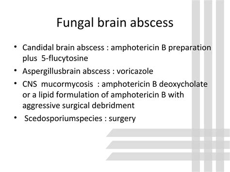 Brain Abscess Neurosurgery Presentation Ppt Pdf