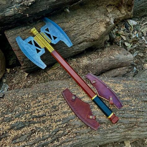 Gimli Battle Axe Handmade Replica From Lotr Both Versions Axe In Ts T For Everyone Etsy