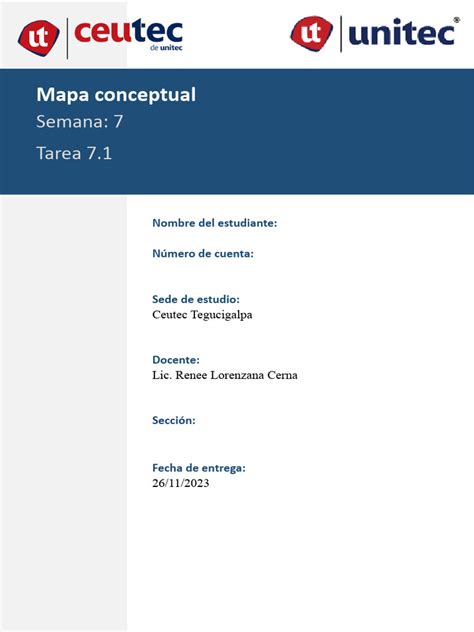 Tarea 71 Mapa Conceptual Pdf