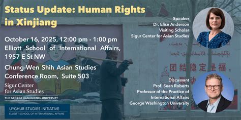 10162025 Status Update Human Rights In Xinjiang Sigur Center For