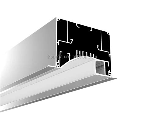 Recessed Led Linear Light Indirect Light Alp100 Wr Anodised Aluminum