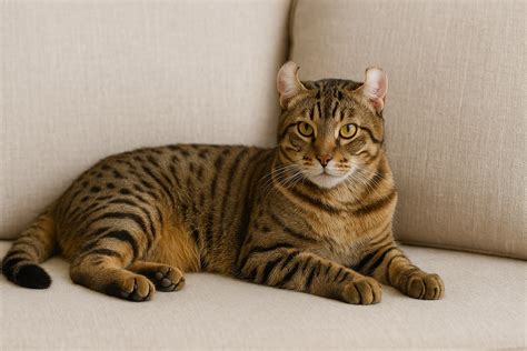 Highlander Cat Breed Playful Curled Ear Companions With Wild Looks