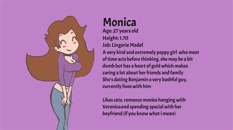 Character Profile Monica By Monicandveronica On Deviantart