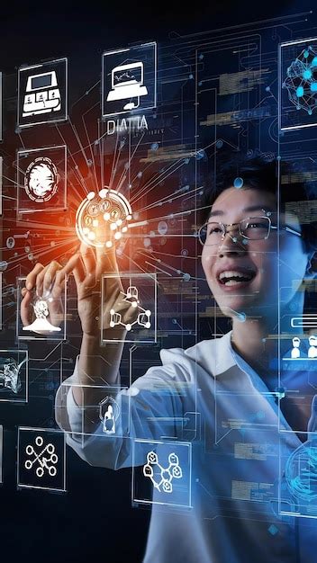 Big Data Data Analytics And Ai Technology Premium Ai Generated Image