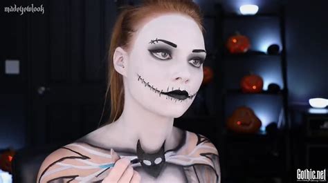 Impeccable Jack Skellington Halloween Makeup Tutorial