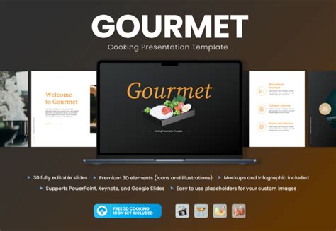 Cooking Powerpoint Presentation Template Graphue