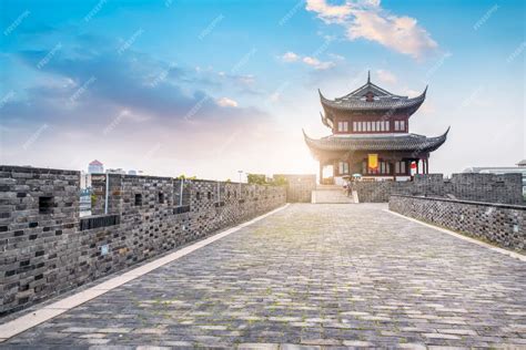 Premium Photo Ancient City Gate City Wall In Suzhou