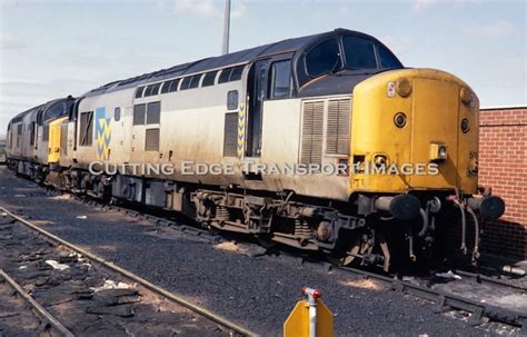 Original Railway Slide Class 37 Diesel 37508 1992 D 1406 £399