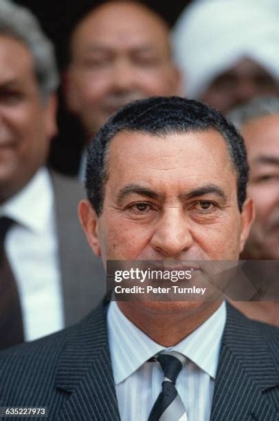 President Of Eygpt Honsi Mubarak Photos And Premium High Res Pictures
