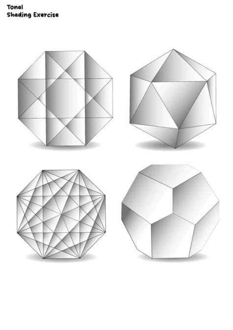 Tonal Shading Exercises By Visual Art And Design Teacher Tpt