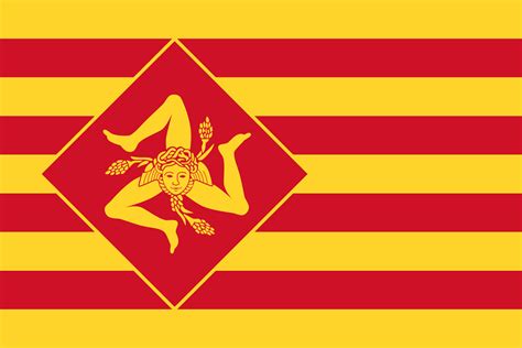 Sicily An Alternate Flag Concept By Holonzeias On Deviantart