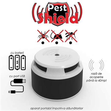 Pest Shield Pret 79 Lei Aparat Portabil Improtriva Daunatorilor