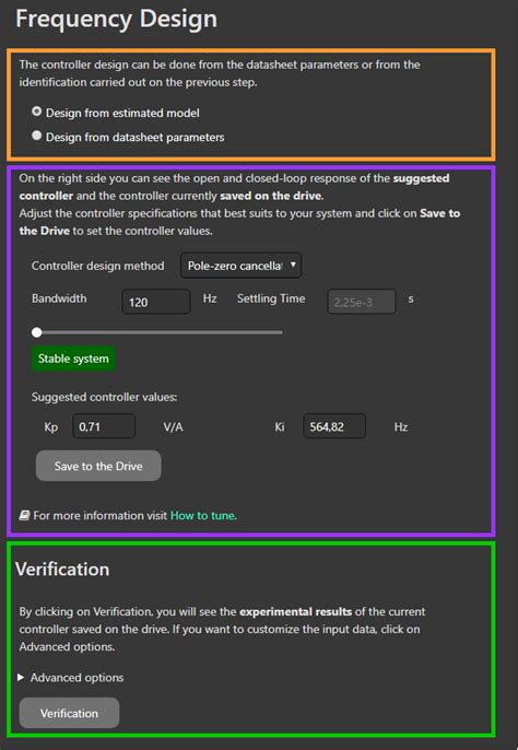 Electrical Tuning Frequency Design