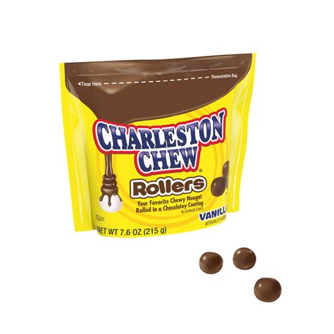 Charleston Chew Vanilla Rollers 76 Oz Bag Tootsie Roll