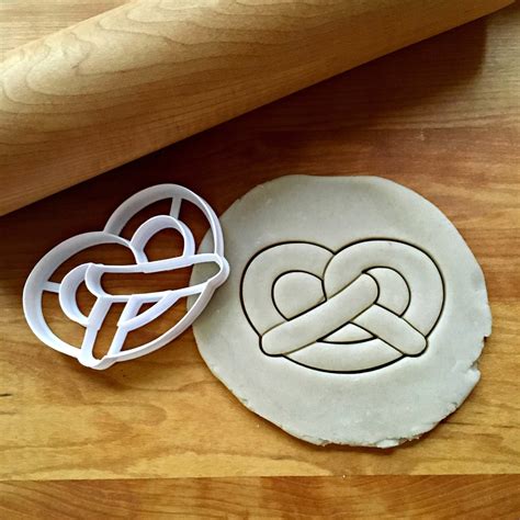 Pretzel Cookie Cuttermulti Sizedishwasher Safe Available Etsy