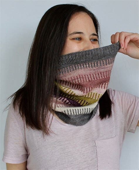 Leftover City Cowl Knitting Pattern Etsy Canada Unique Knitted Cowl