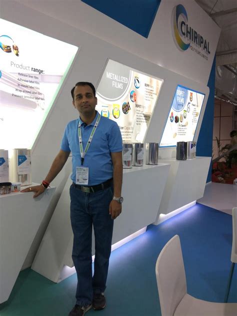 Chiripal Stall At Plast India Om Narayan Gupta