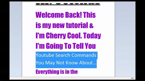 9 Youtube Search Commands You May Not Know About Youtube