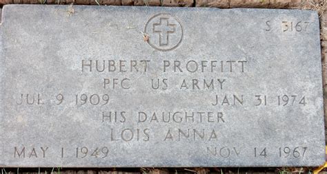 Lois Anna Proffitt 1949 1967 Find A Grave Memorial