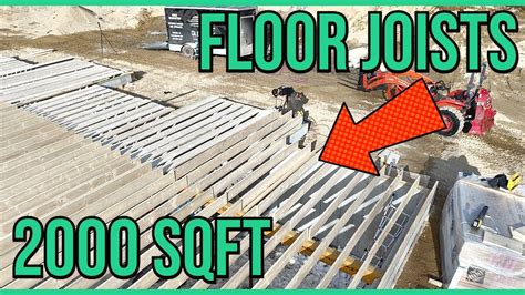2x12 Floor Joist Solo Install Youtube