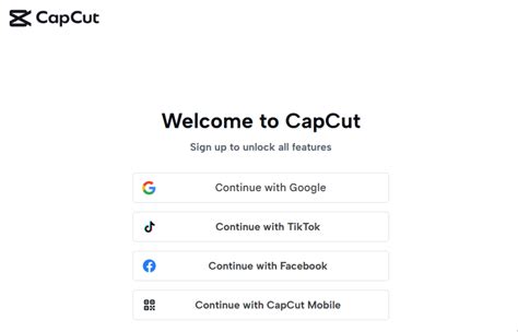 How Can I Log In To Capcut