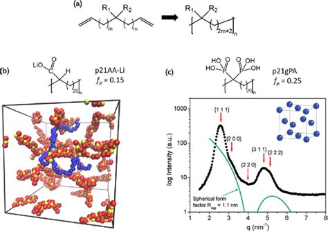 A Admet Polymerization To Synthesize Precise Polymers B Snapshot