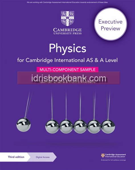 Cambridge Physics International As And A Level 3rd Edition Idris Book