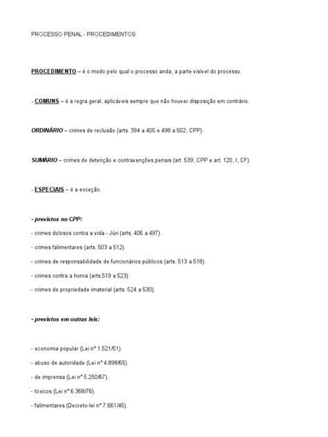Fases Do Processo Penal Pdf Confissão Jurídico Réu