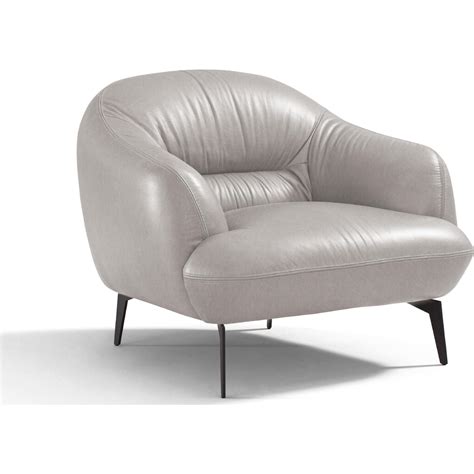 Acme Lv00942 Leonia Accent Chair In Taupe Leather And Metal