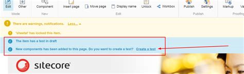 Sitecore 8 Content Testing Start Ab Multivariate Tests Without