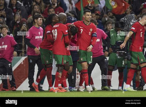 Football Match Captain Cristiano Ronaldo Cr7 Portugal In The Centre